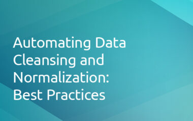 Automating Data Cleansing and Normalization: Best Practices – Retail ...