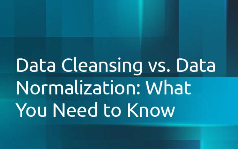 Data Cleansing vs. Data Normalization: What You Need to Know – Retail ...