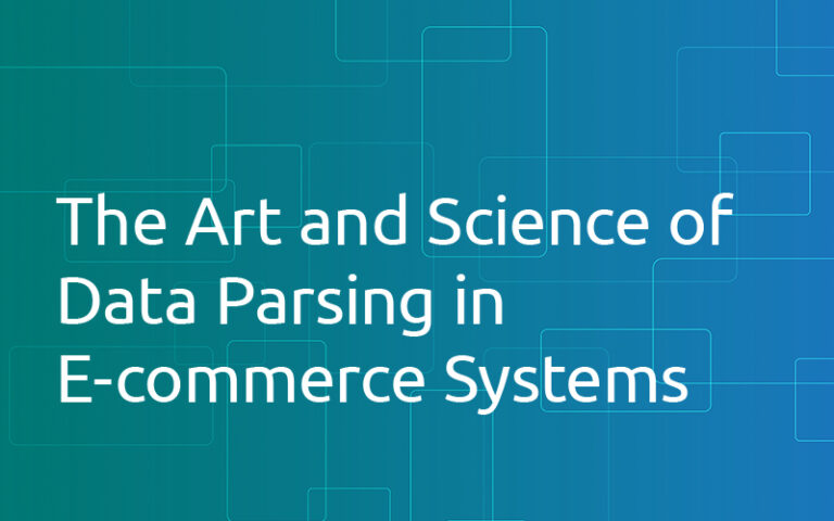 The Art and Science of Data Parsing in E-commerce Systems – Retail Taxonomy